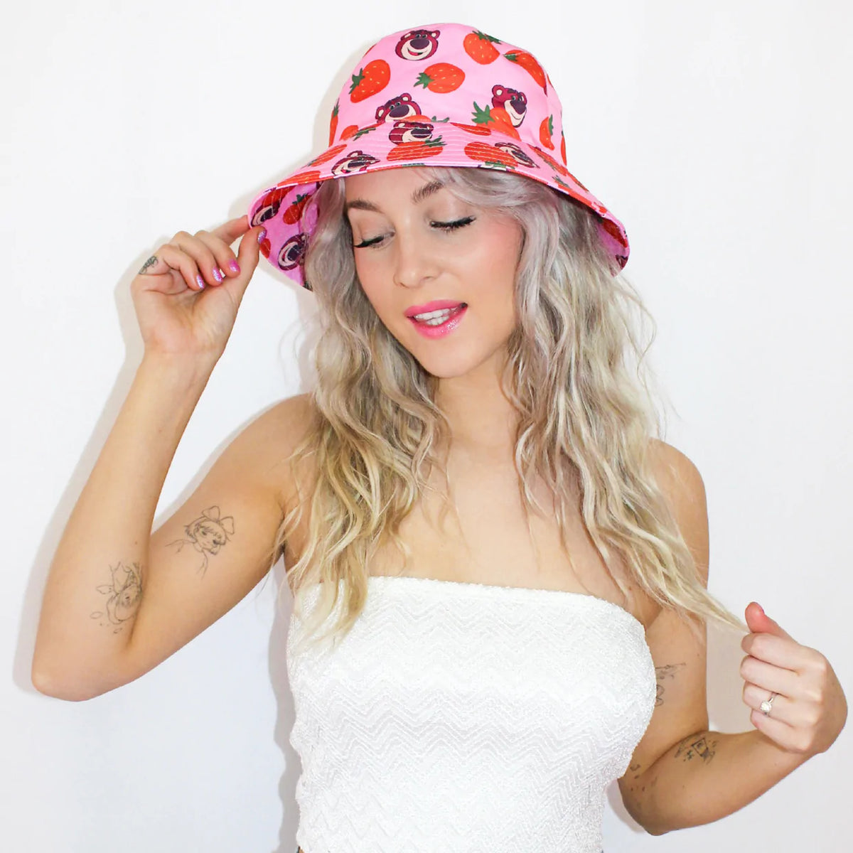 Lotso Strawberry Bucket Hat – Under the Sea Collectibles